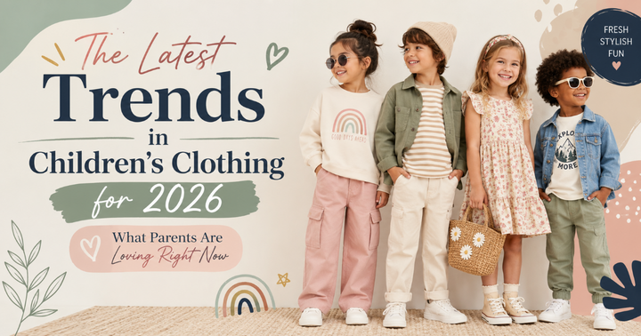 The Latest Trends in Children’s Clothing for 2026 – Carriage Boutique