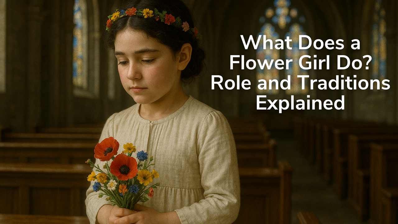 What Does a Flower Girl Do? Role and Traditions Explained – Carriage ...