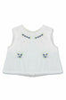 Baby Girl Sleeveless Two-Piece Diaper Set – Carriage Boutique