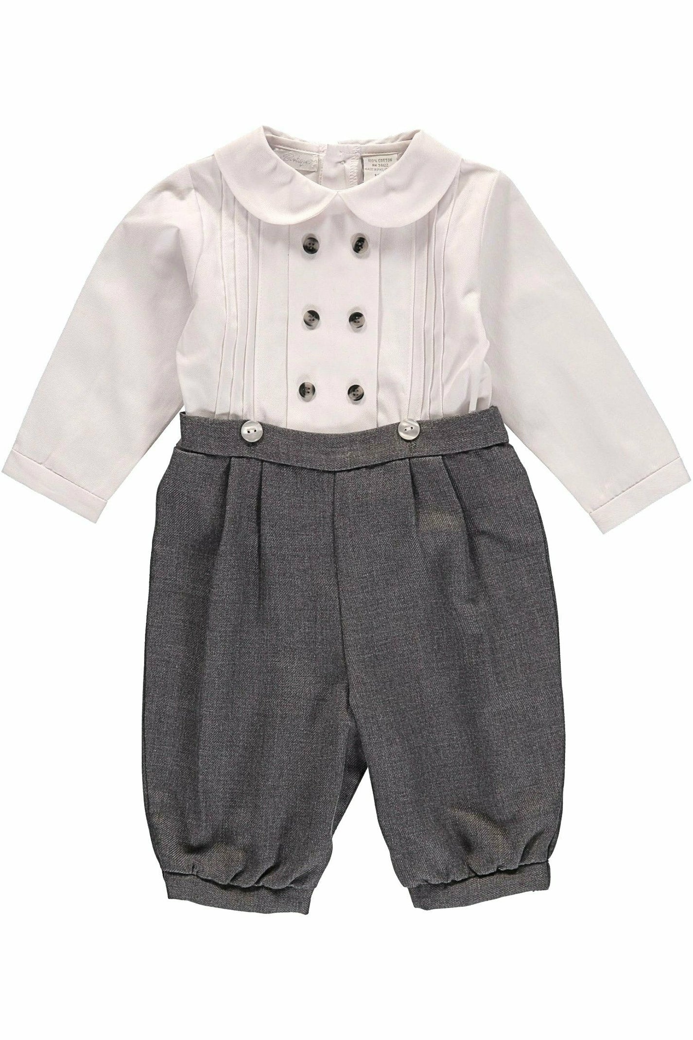 Gorgeous Grey Bobby Suit: Baby & Toddler – Carriage Boutique